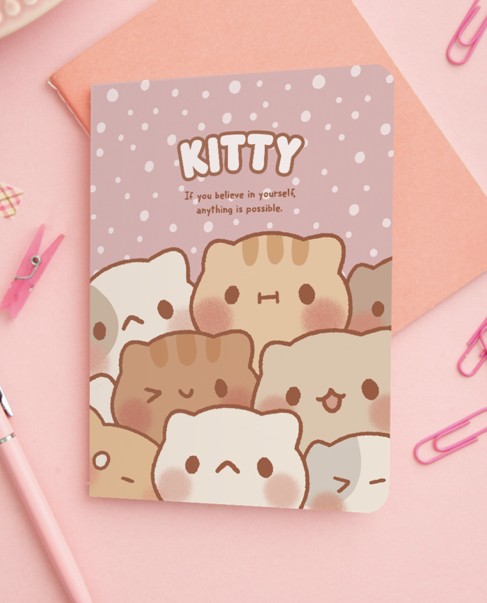 Kitty Cats Notebook - NomNom Kawaii